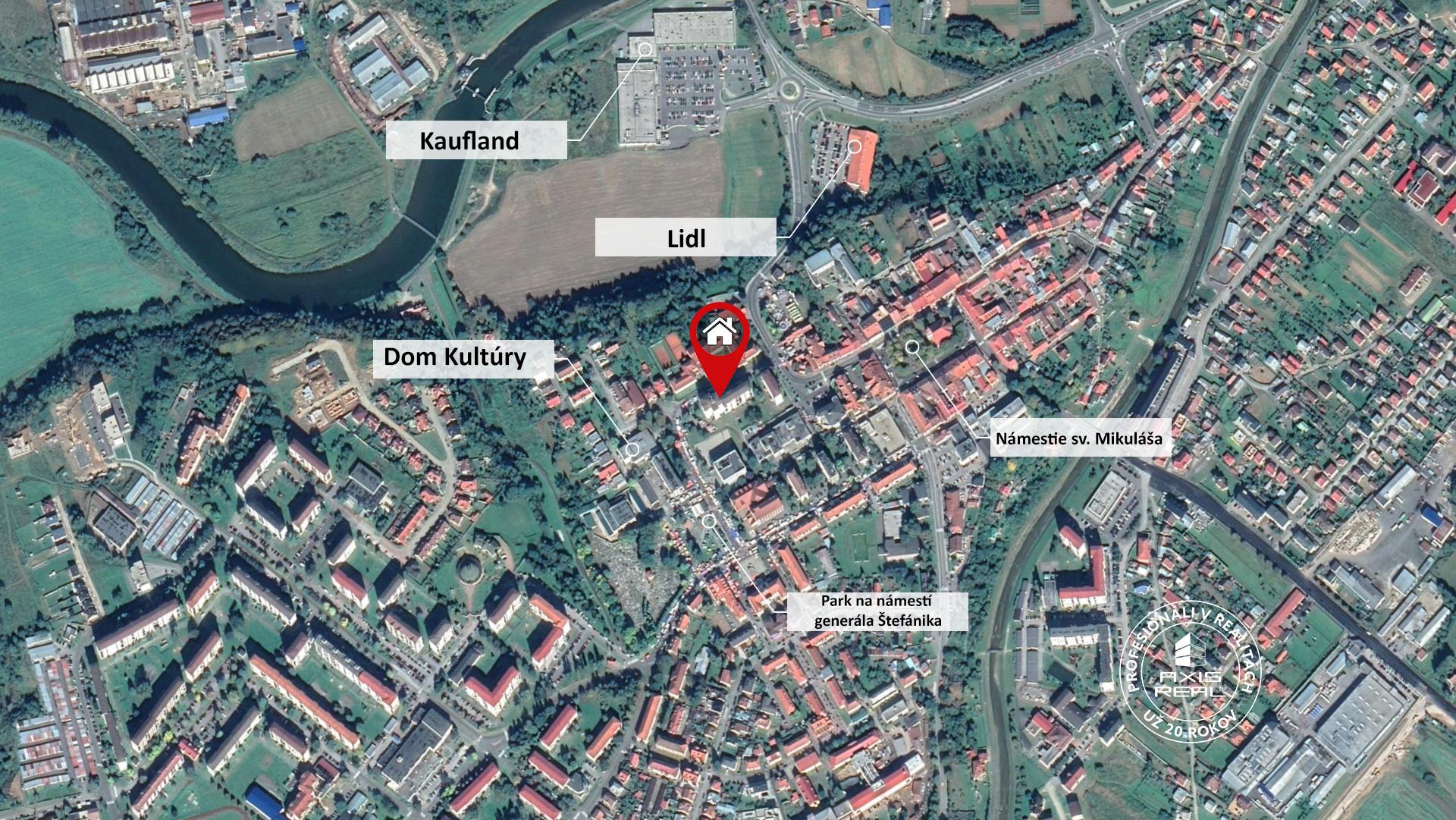 Priestranná garsónka v centre mesta Stará Ľubovňa | Axis real - realitná kancelária